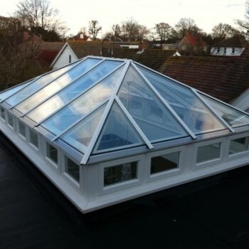 @Accoya timber framed Roof Lantern - Medina Joinery