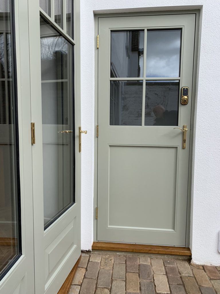 Accoya timber bespoke Front door - Medina Joinery