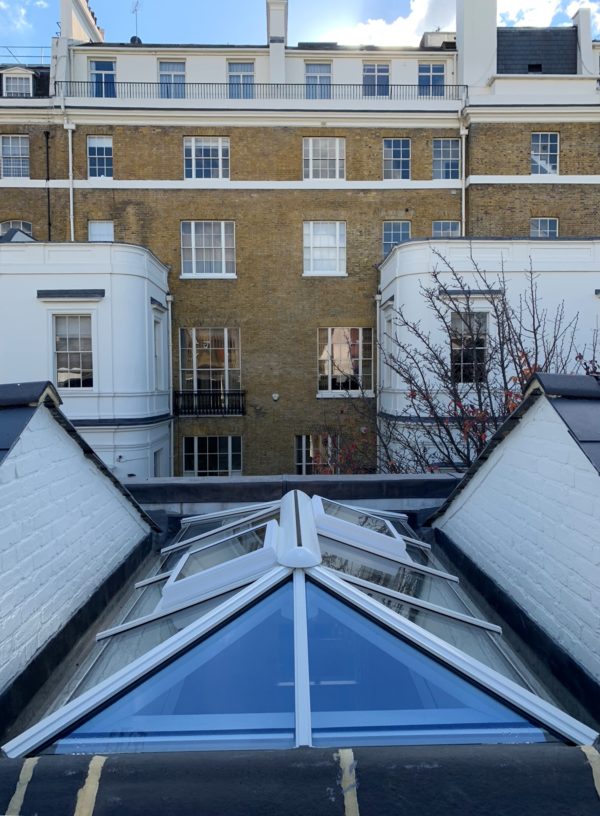 Flat roof timber roof Lanterns - Medina Joinery