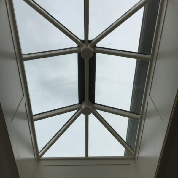 Timber roof Lantern with panelled aperture - Medina Joinery