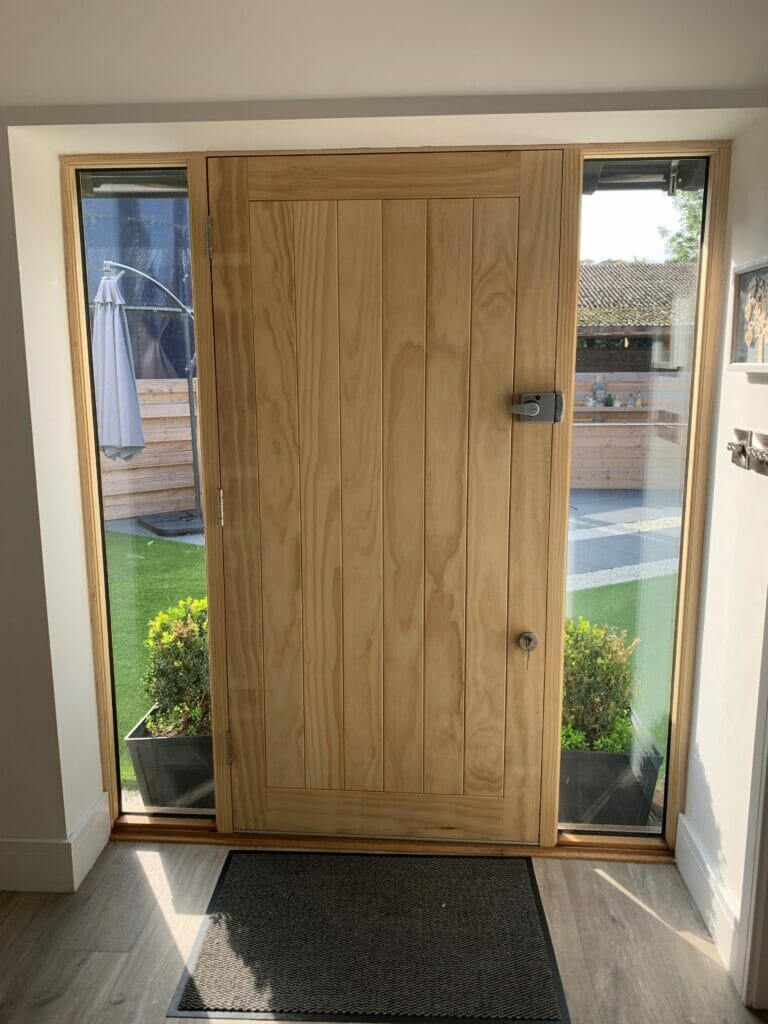 Installing a new Accoya front door - Medina Joinery