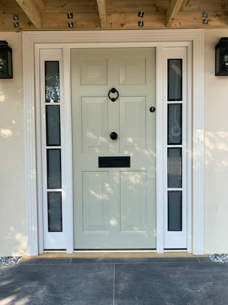 Installing a new Accoya front door - Medina Joinery